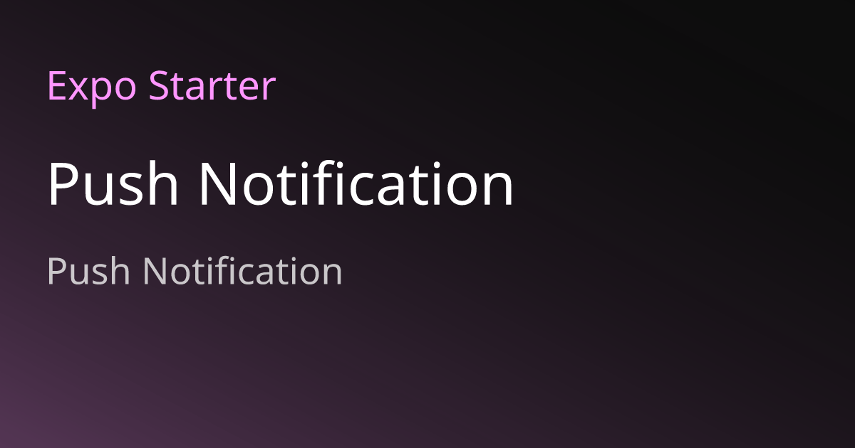 Push Notification